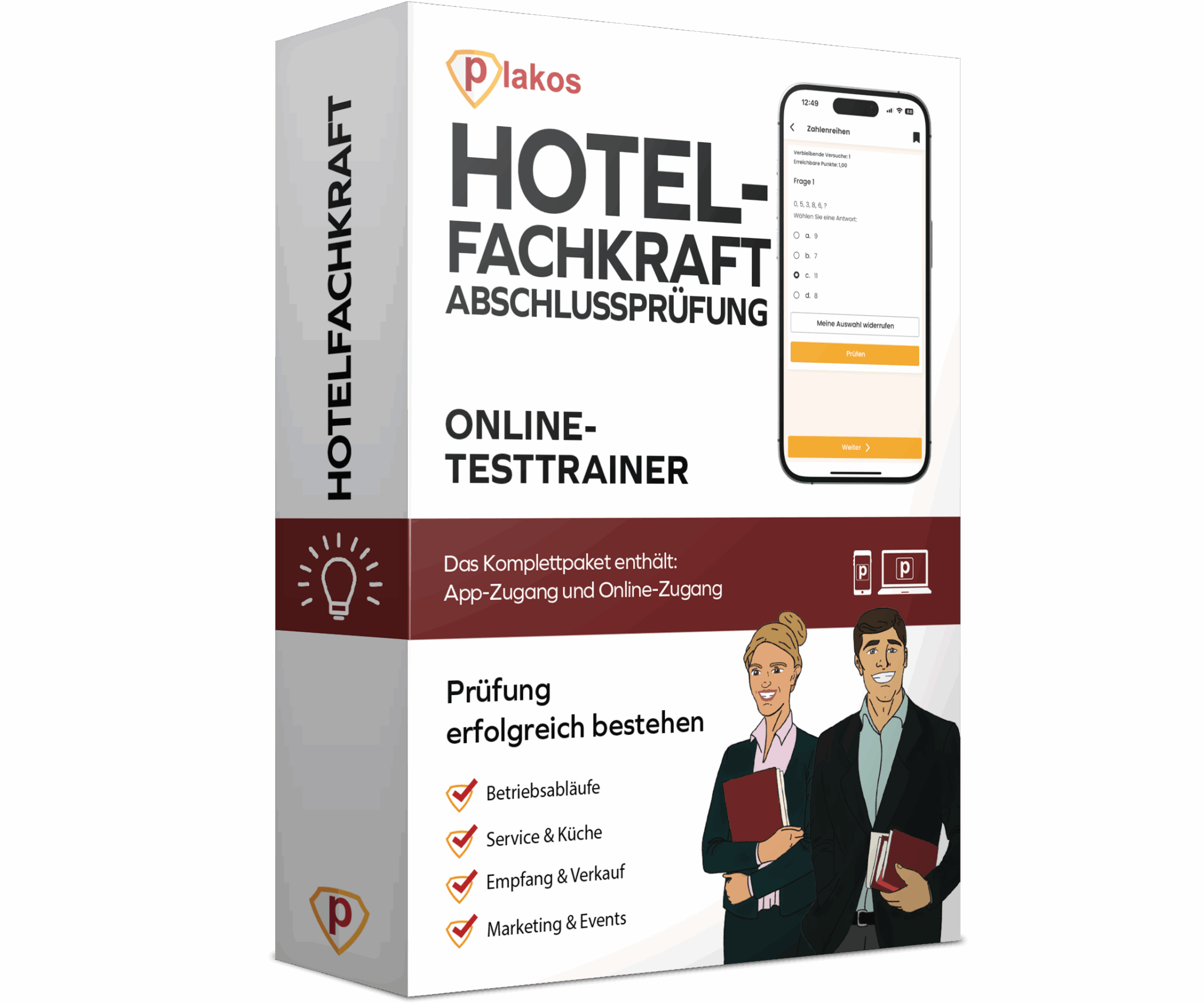 Hotelfachfrau / Hotelfachmann Abschlussprüfung - Teste dein Wissen