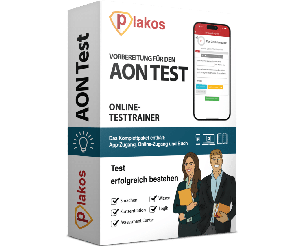 AON Assessment Test üben - Online Testtrainer