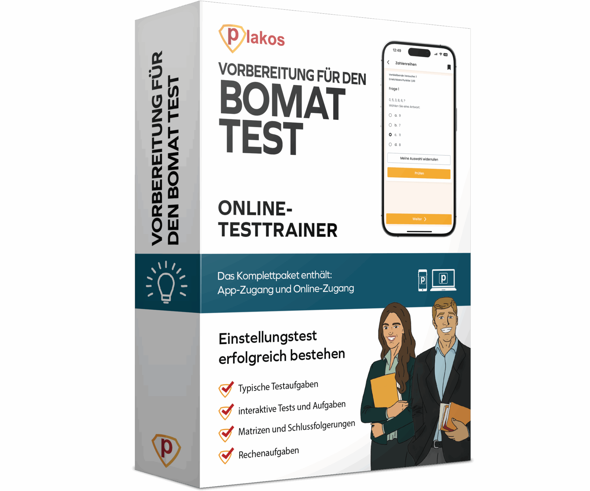 BOMAT Test - Diese Aufgaben kommen dran