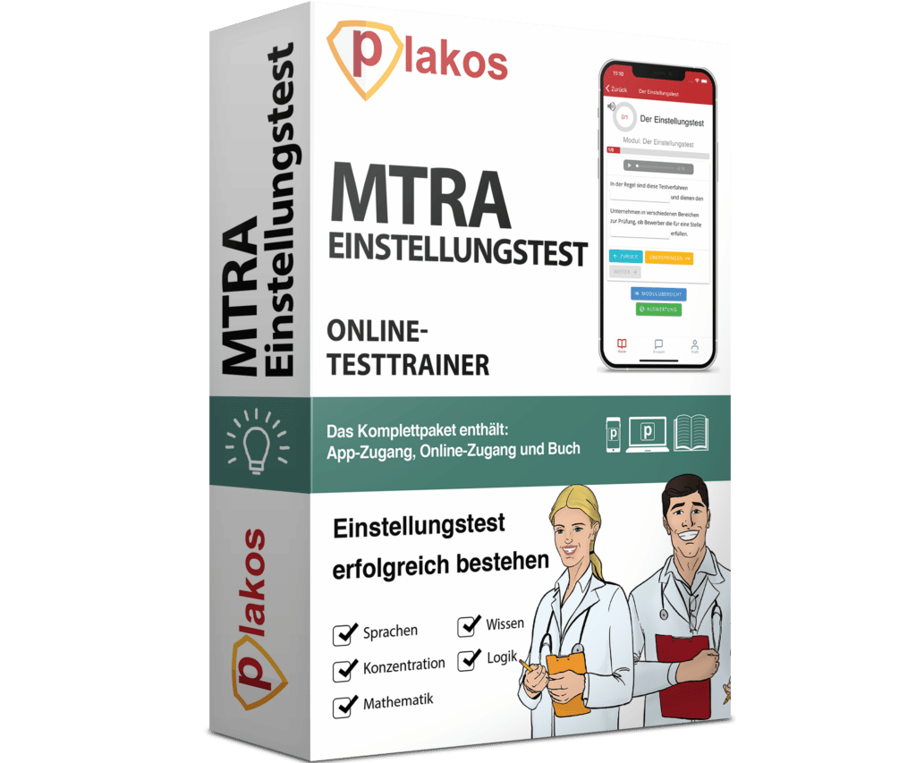 MTRA Einstellungstest - Jetzt mit Testtrainer üben!
