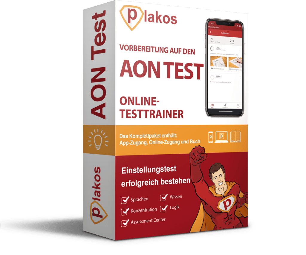 AON Assessment Test üben - Online Testtrainer