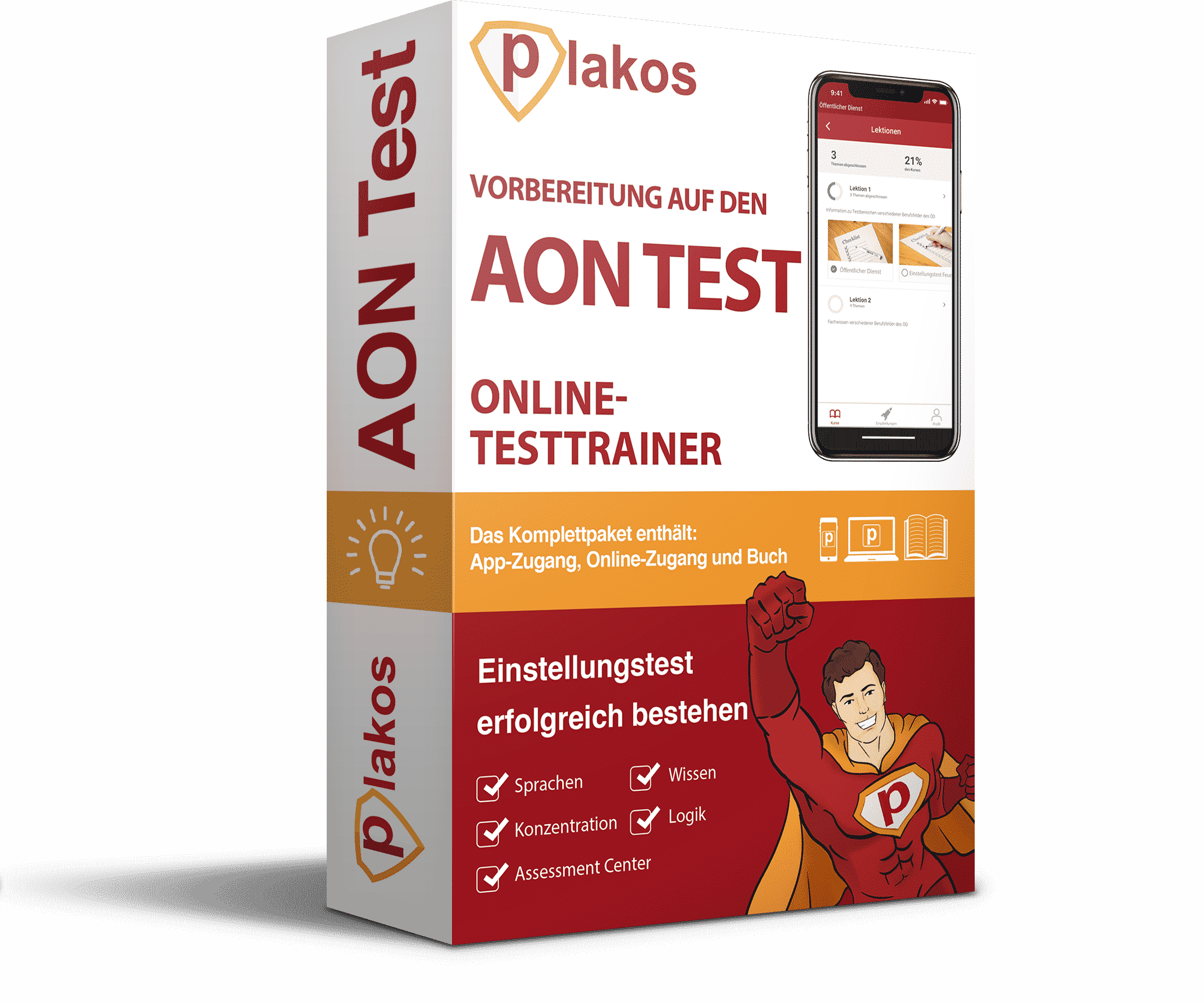 AON Assessment Test üben - Online Testtrainer