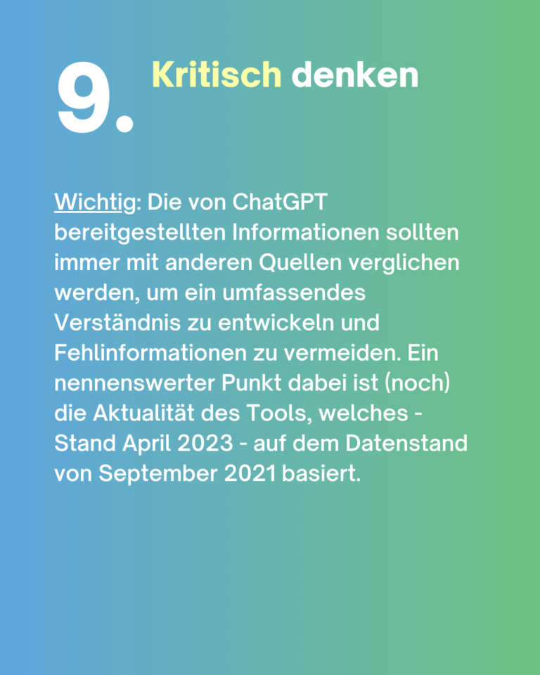 ChatGPT beim Lernen effektiv nutzen - Plakos Akademie