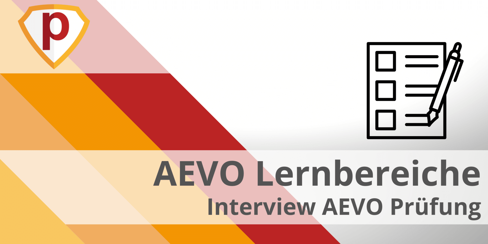 AEVO Lernbereiche - Was sind Lernbereiche? AEVO Training