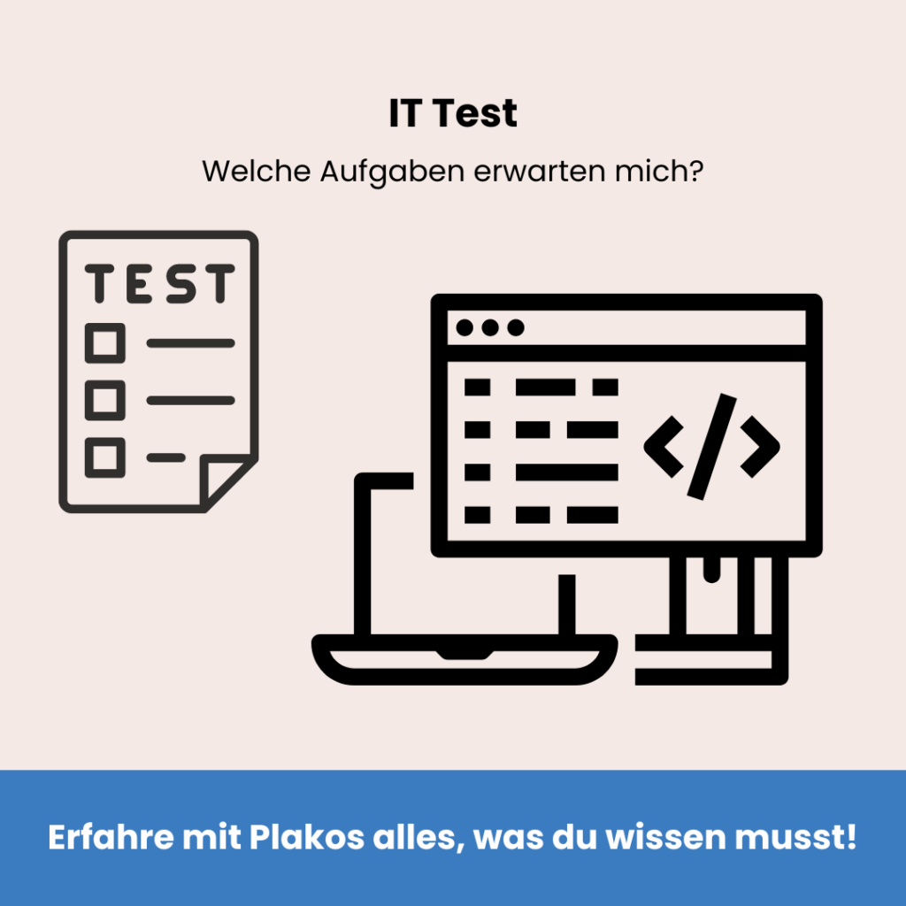 ᐅ IT Test: Aufgaben, Inhalte und Anforderungen - Plakos Akademie