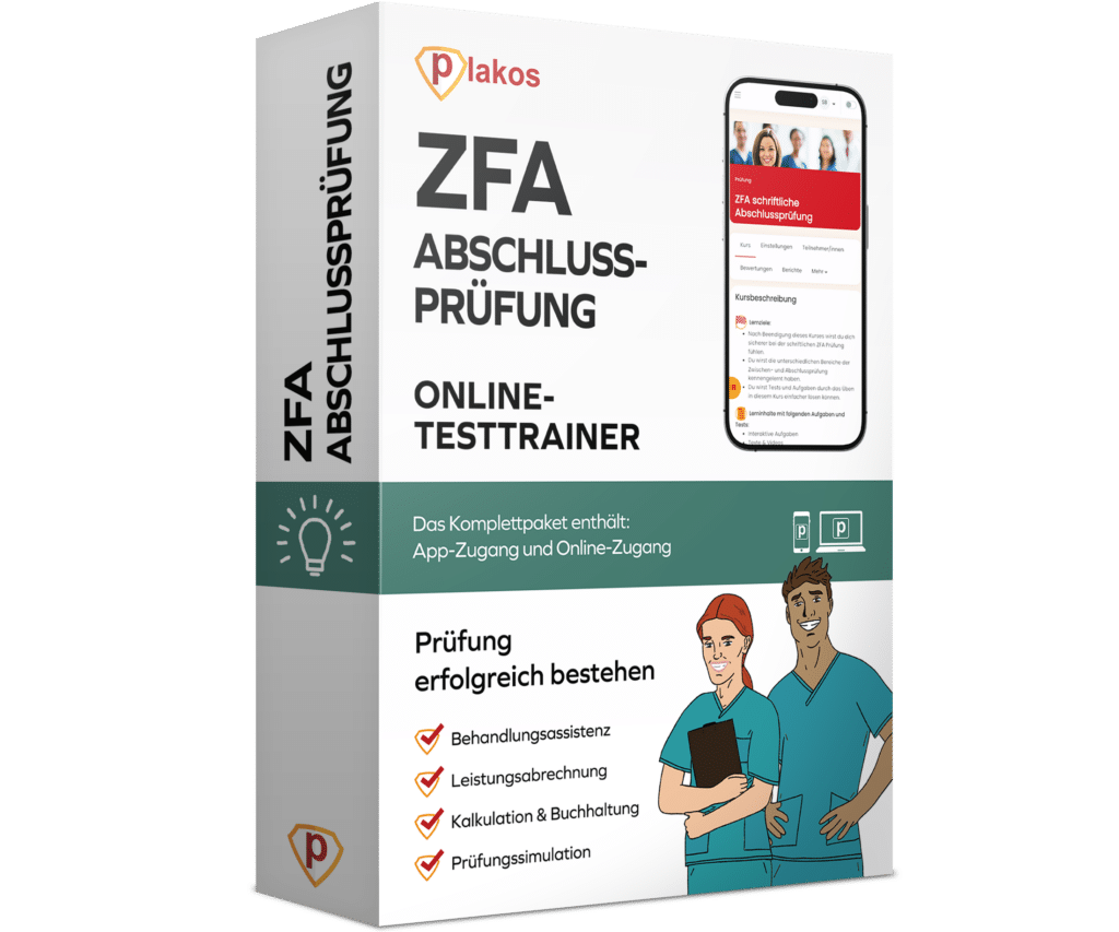 ZFA Abschlussprüfung Vorbereitung Online Prüfungstrainer