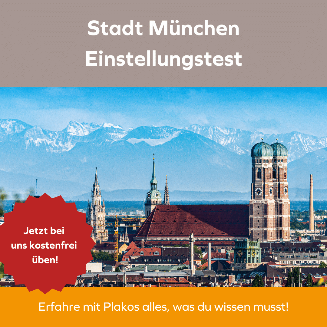 Stadt München Einstellungstest