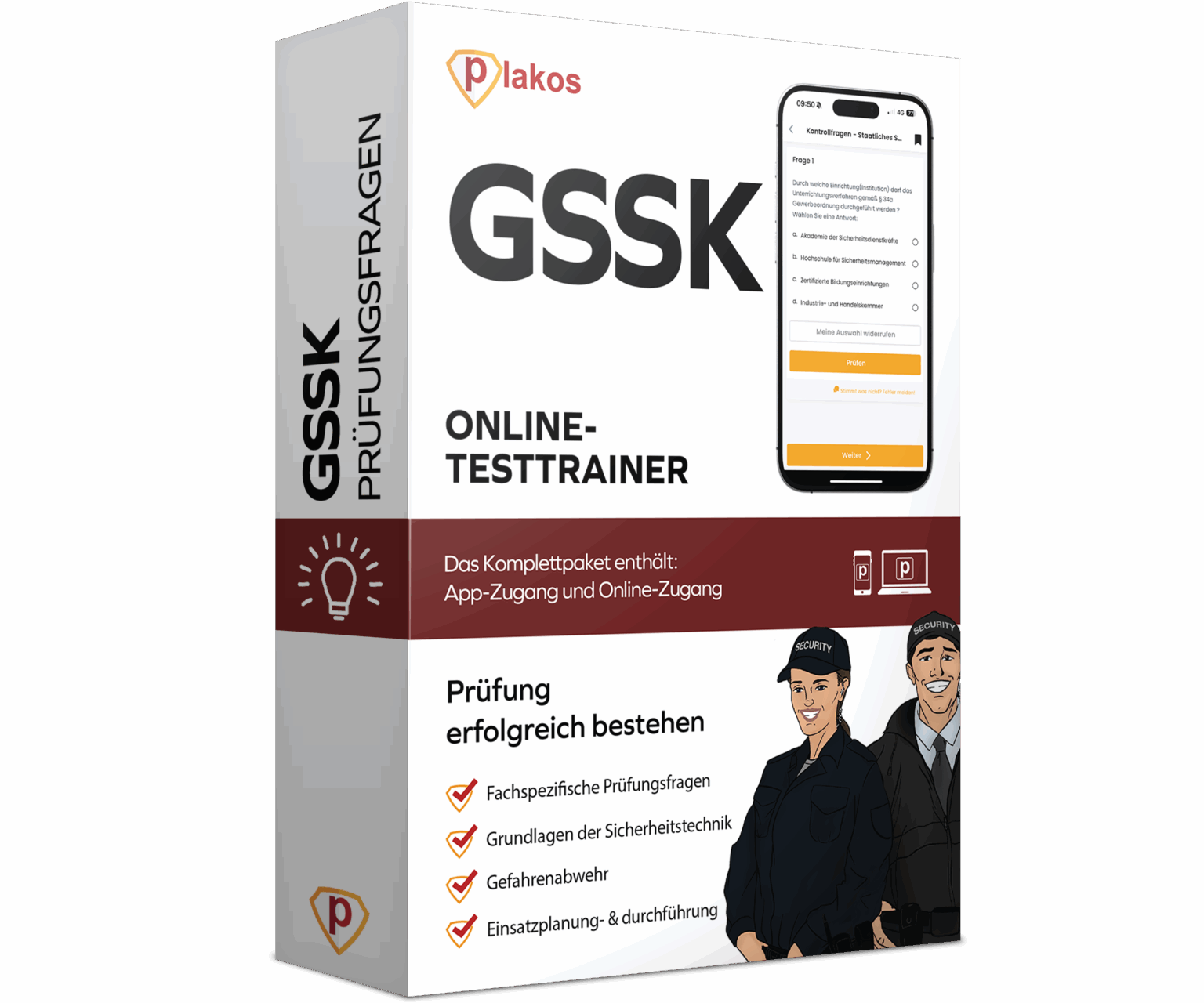 GSSK Prüfung - Jetzt mit Testtrainer üben und bestehen!