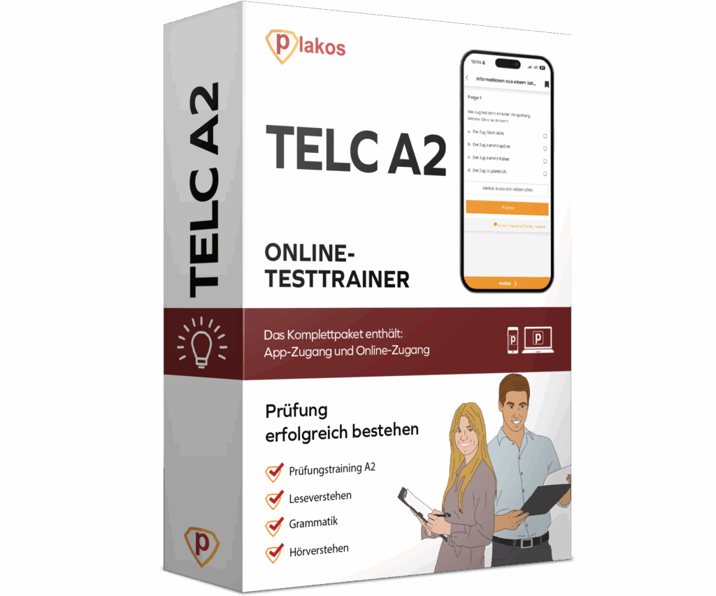 Telc A2 Prüfung - Jetzt online üben!