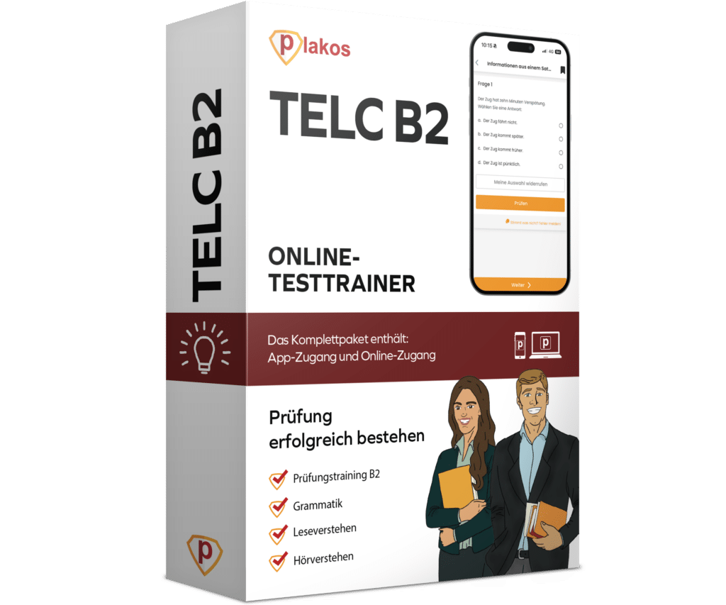 Telc Deutsch B2 Prüfung - Jetzt online üben!